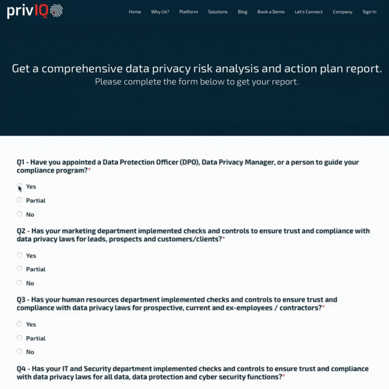 Data Privacy Self Assessment - 2 (NEW)